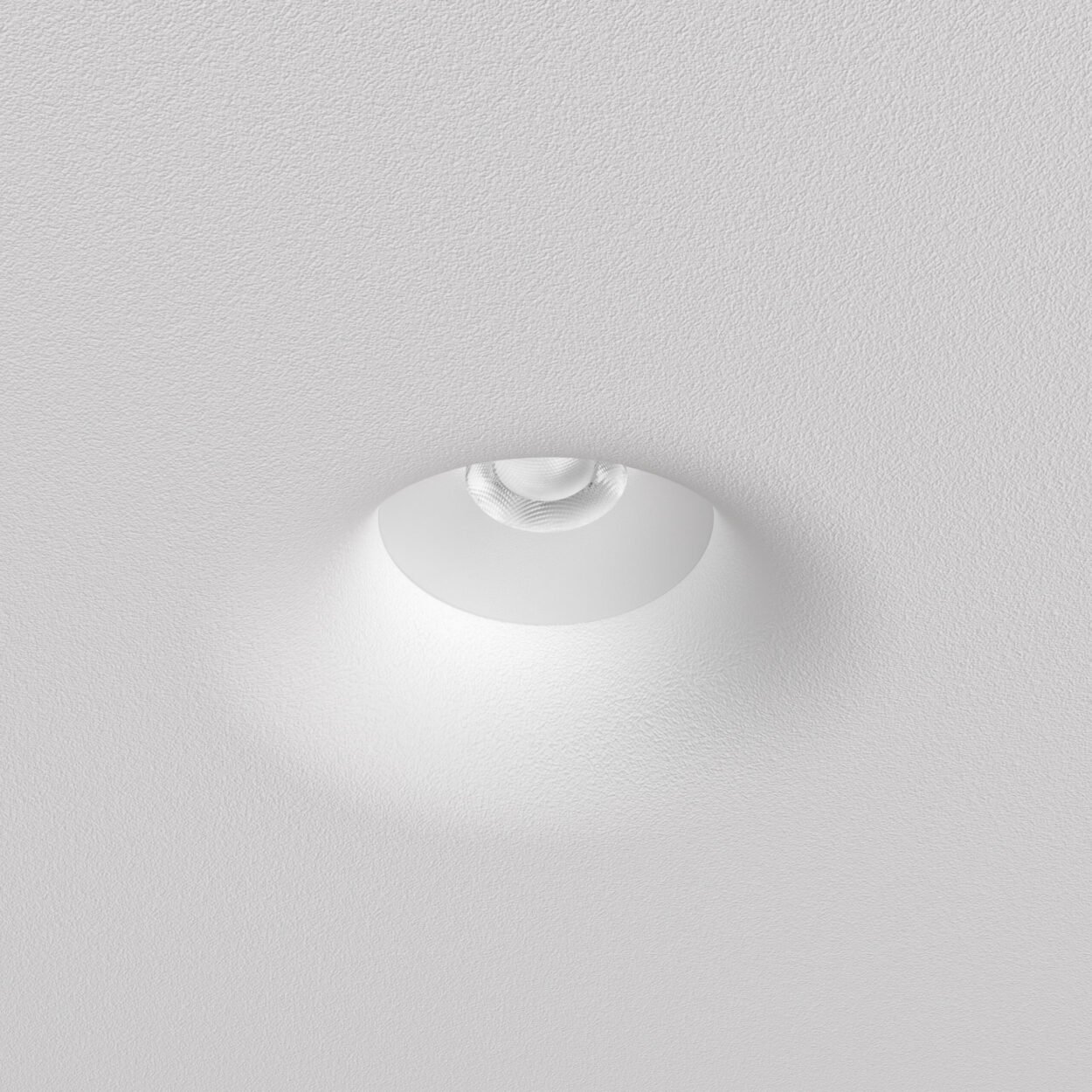 Concave Gypsum Recessed LED Downlights | Nuordic